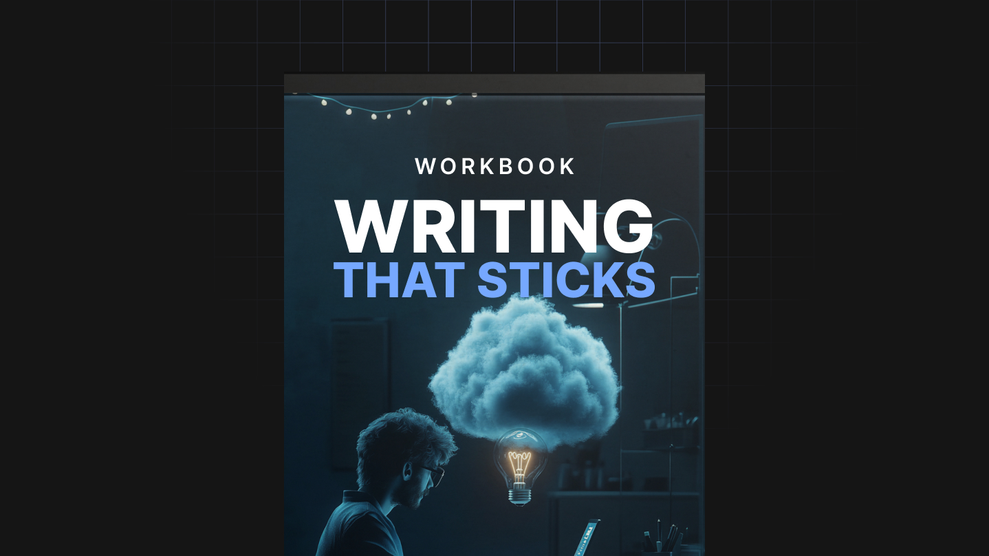 Writing That Sticks - Workbook | Entrepedia